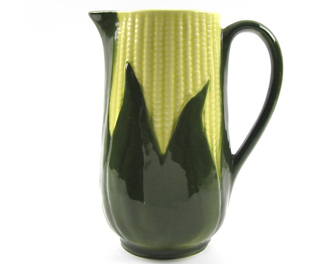 1950s Shawnee Corn Queen Tall Pitcher Shawnee Corn Ware Corn Queen Jug ...