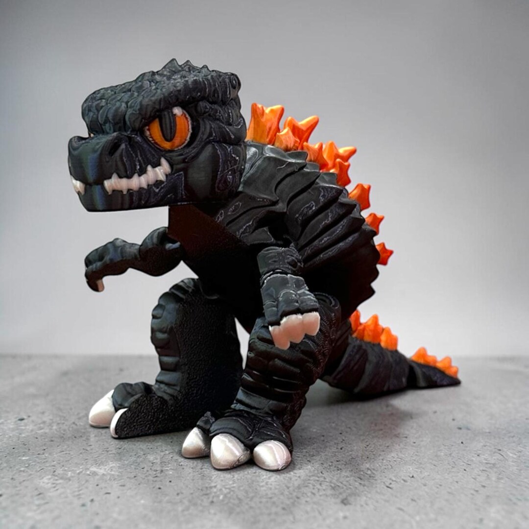 Toonz Factory Godzilla 3D Print - Etsy