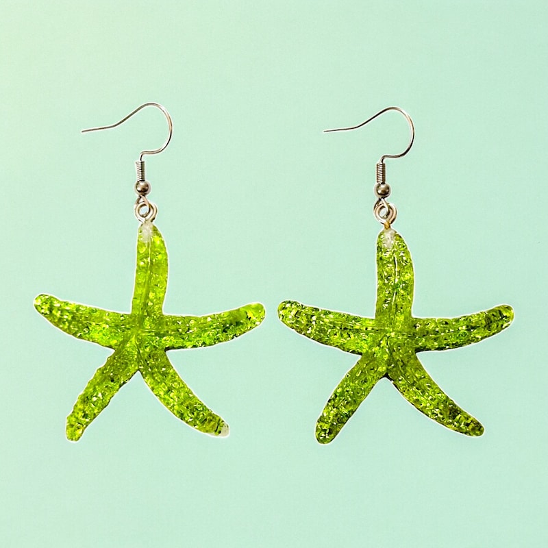 Starfish Earrings - Etsy