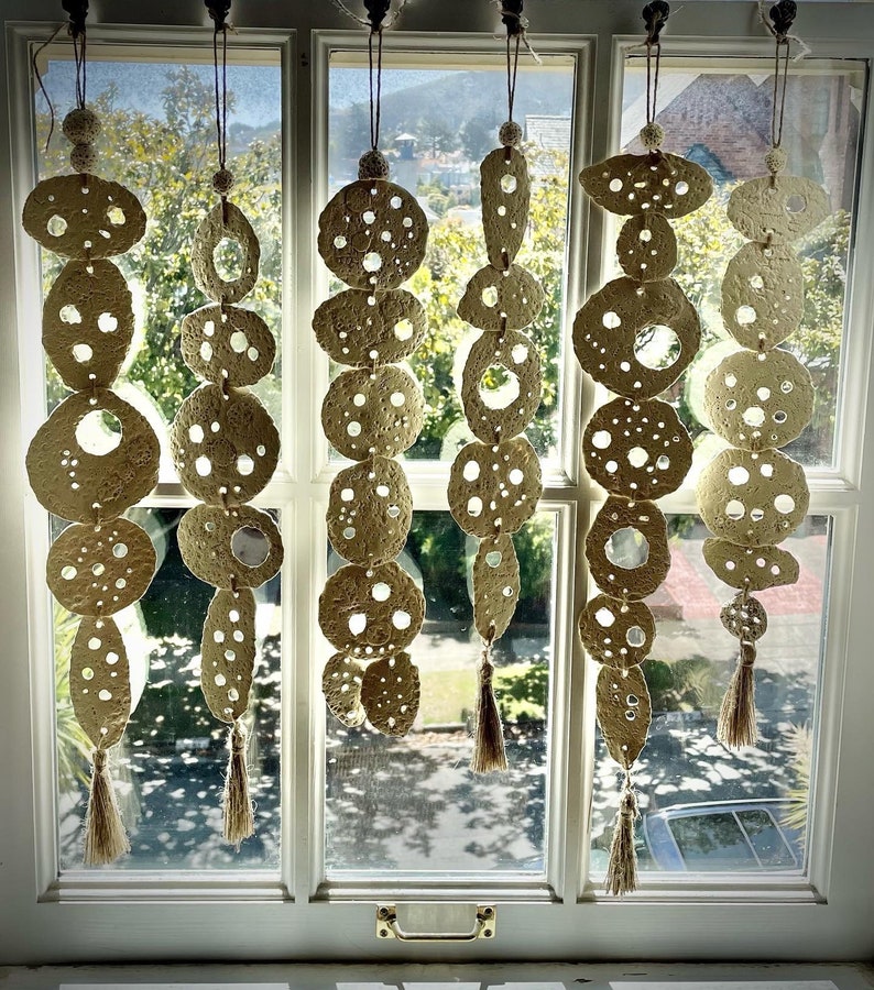 Moon Rock “ Boho Inspired Wall and Window Hanging Art.hang Separate ...