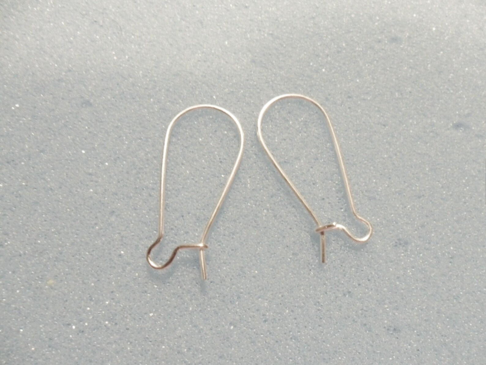 10 Pairs Kidney Earring Wires Silver Plated 24mm X 12mm - Etsy