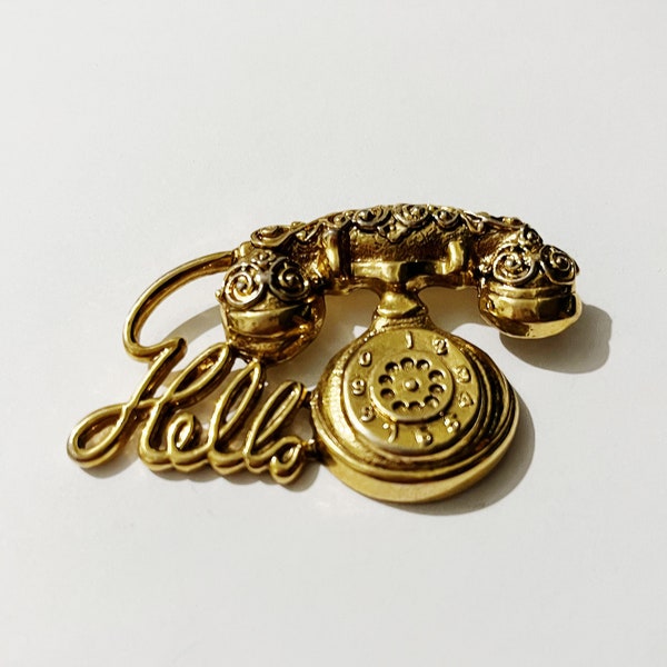 Telephone Pins - Etsy