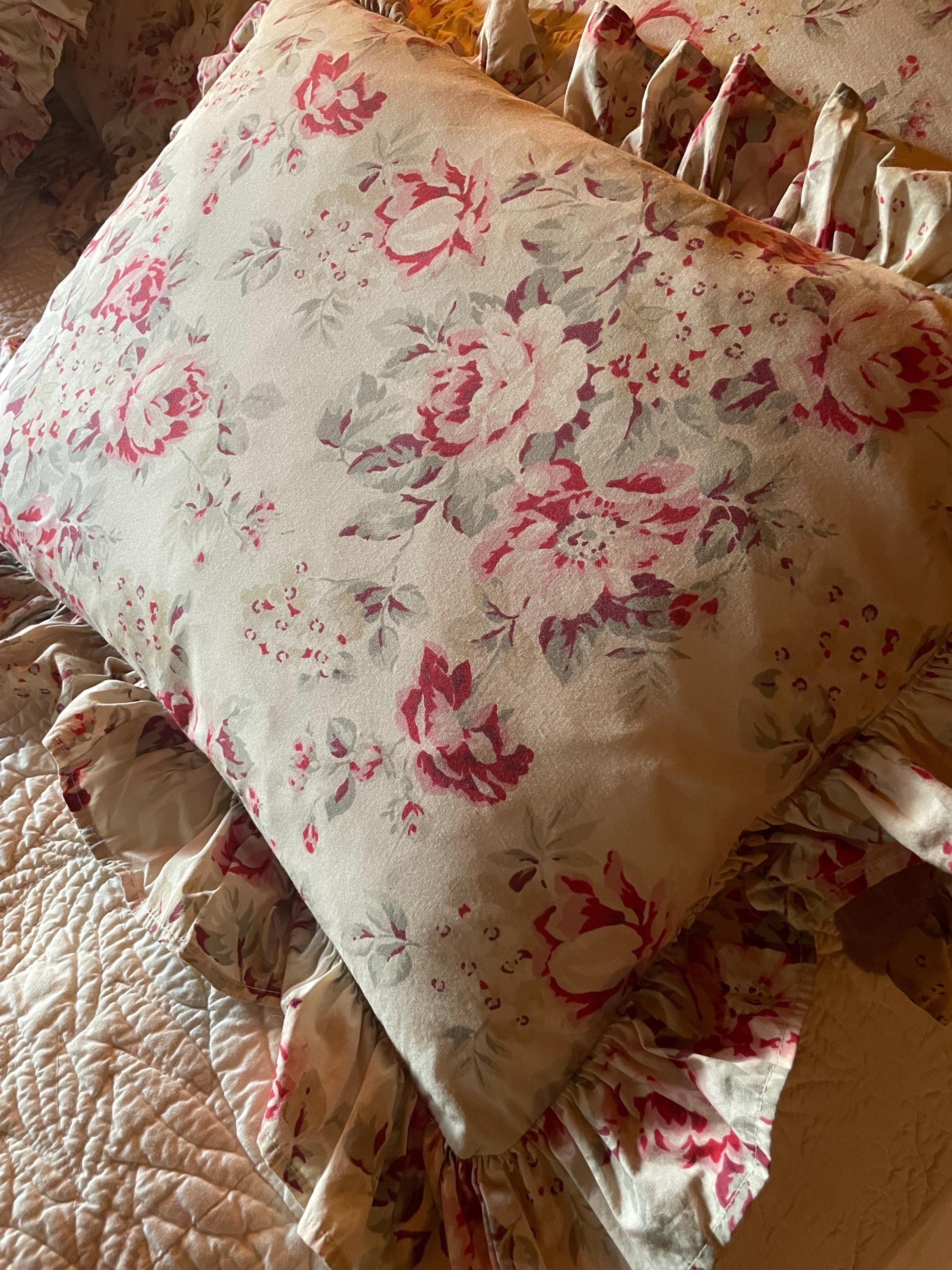 Shabby Chic Ruffled Sham - Etsy