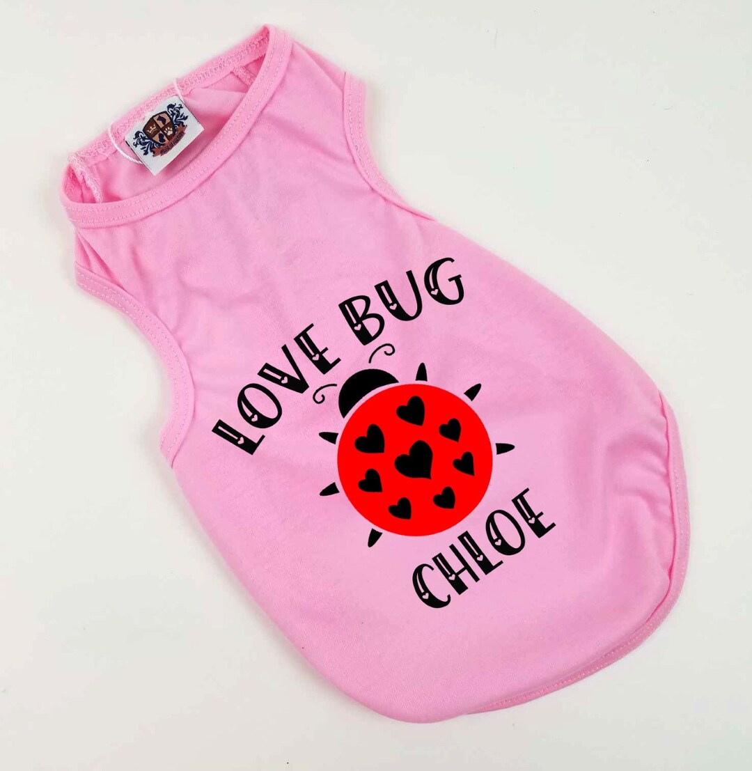 Love Bug Dog Shirt | Love Bug Dog Tee | Valentines Day | XXS-5XL ...