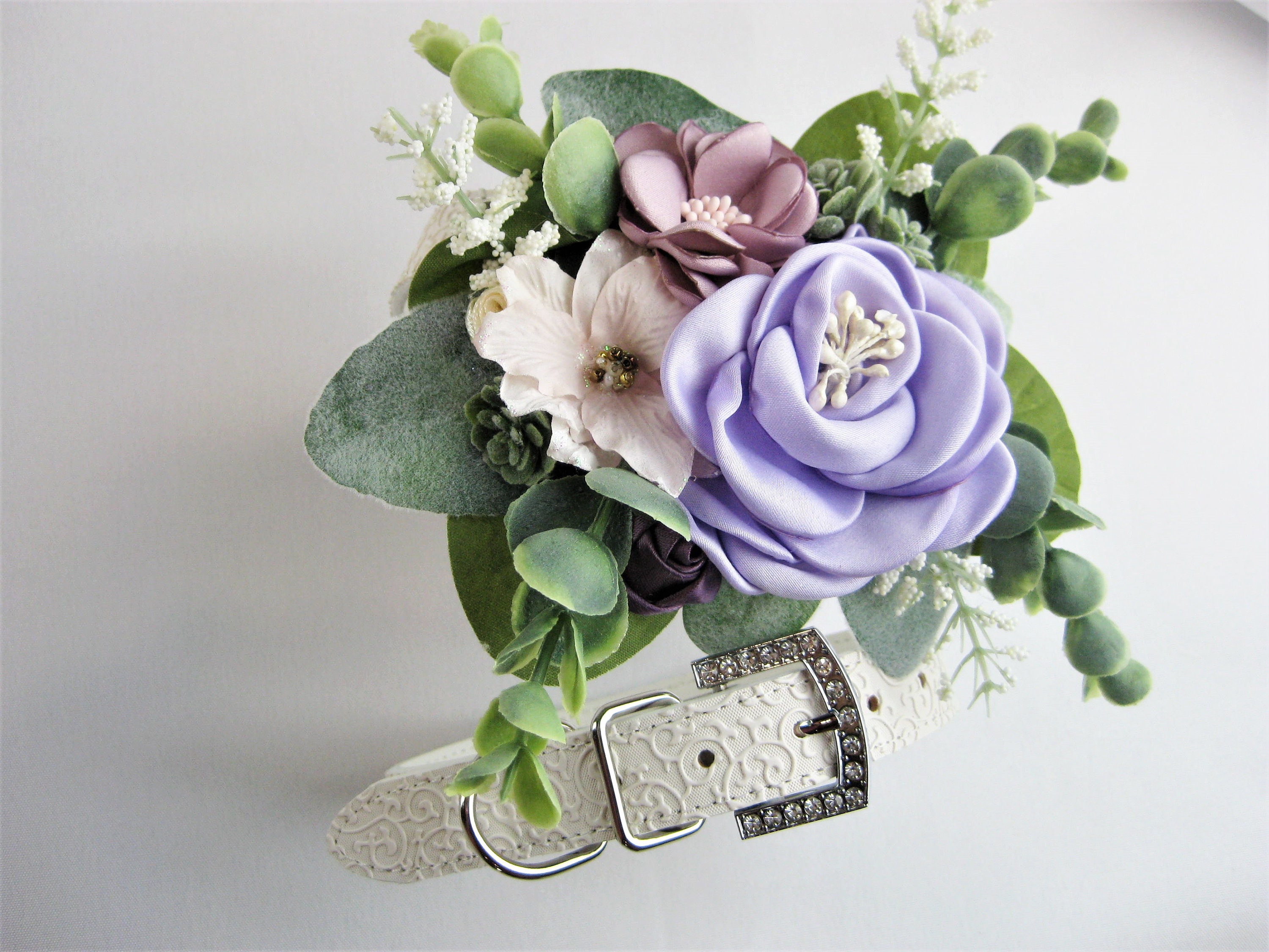 Succulent Wedding Collar Succulent Flowers Lavender | Etsy