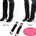 Boot Snugs: 5" Long Length Pant Clips, Pant Straps, Boot Straps ...
