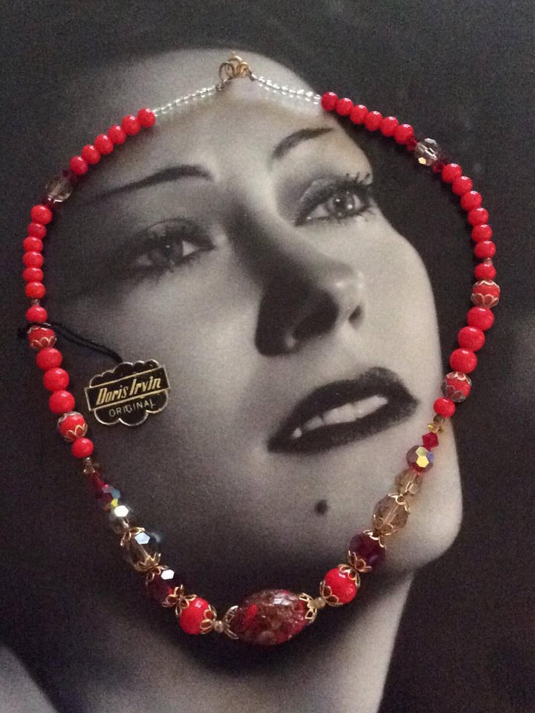 Vintage 1950s Necklace Deadstock NOS Doris Irvin Original Retains ...