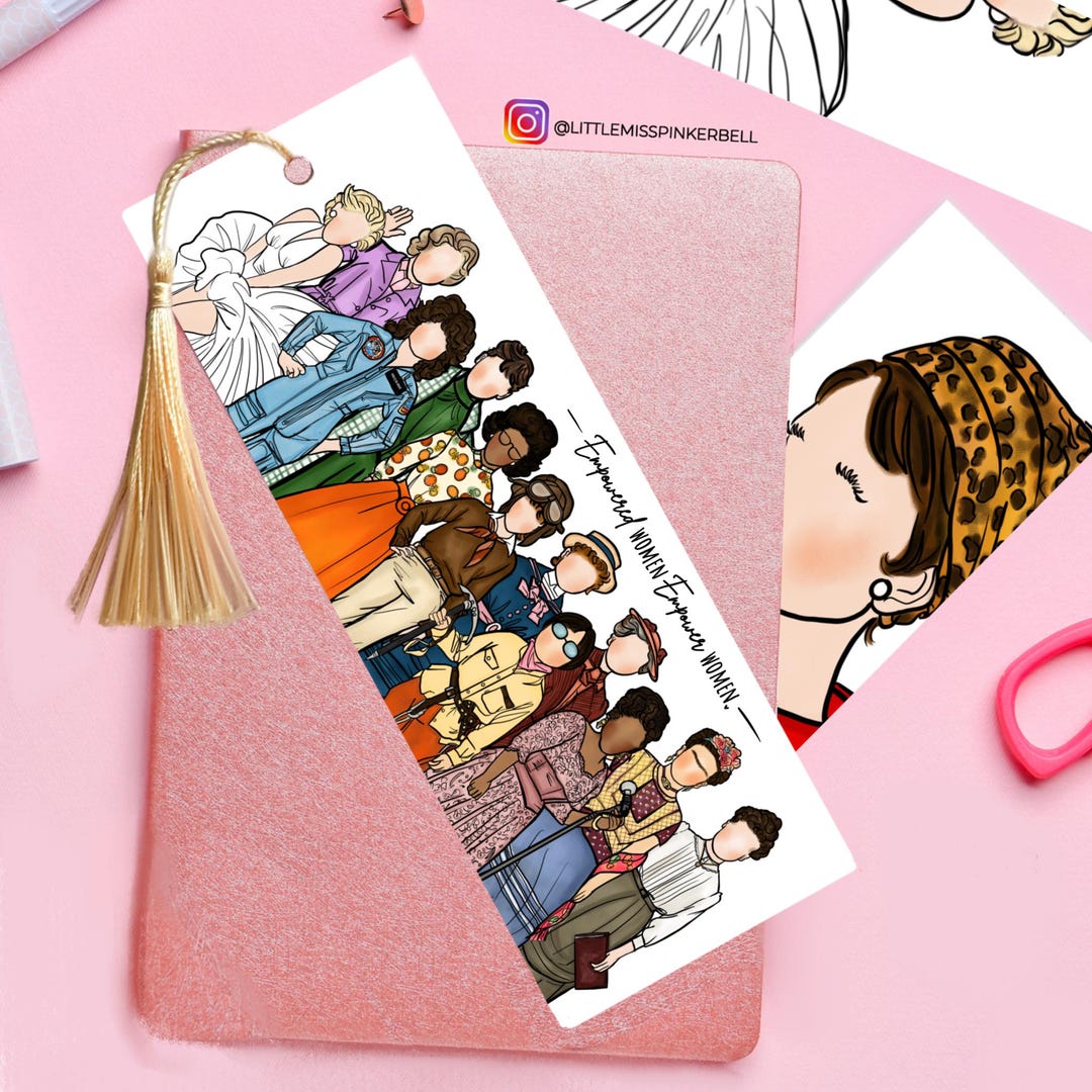 Empowered Women Empower Women Laminated Bookmark, Famous Inspiring ...