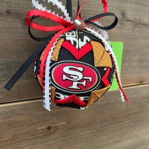 San Francisco 49ers Ornaments, 49er's Fabric, 49er's Christmas ...