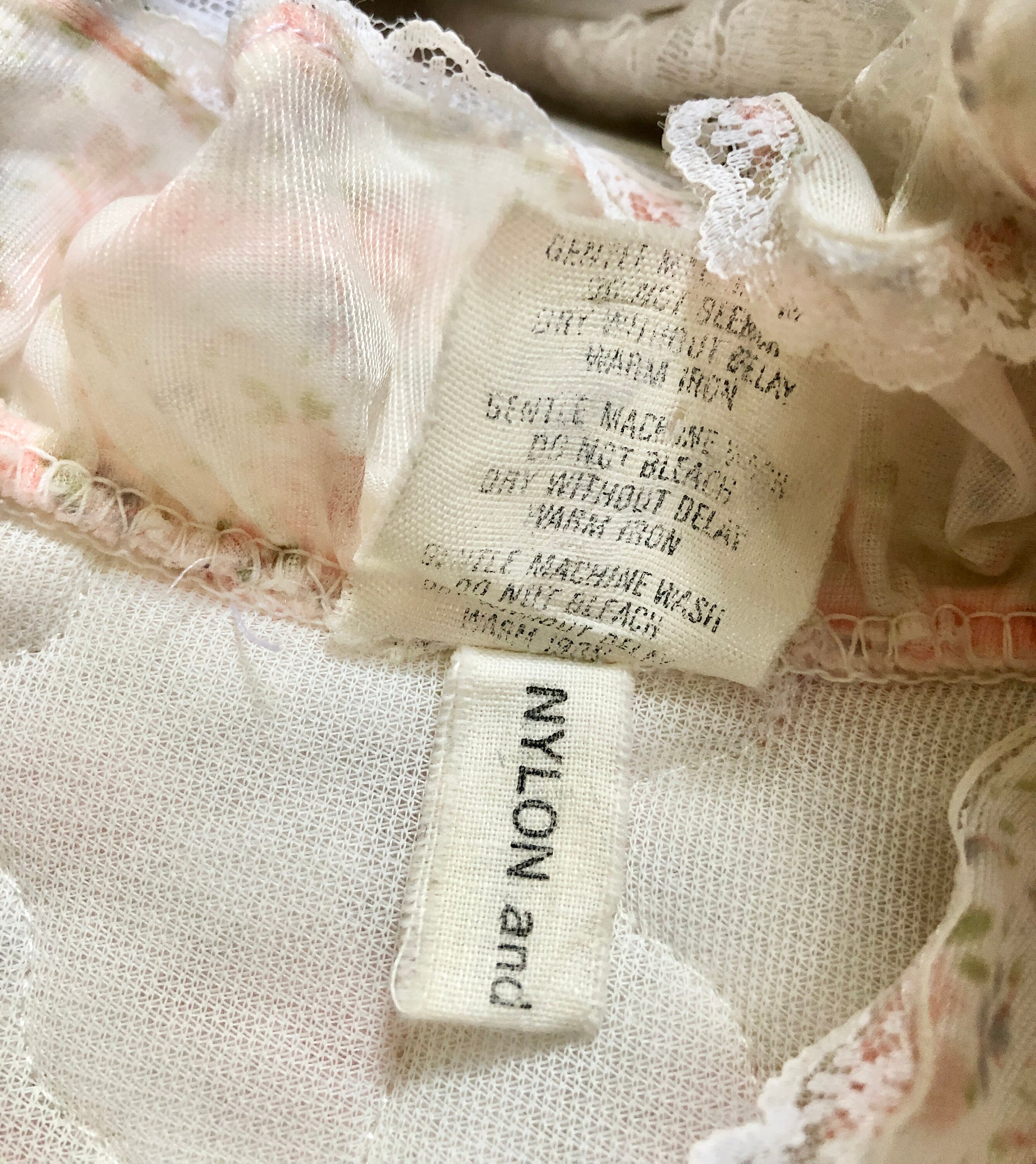 1970's Tiffany Label Quilted Dressing Gown Night-gown Robe Hostess ...