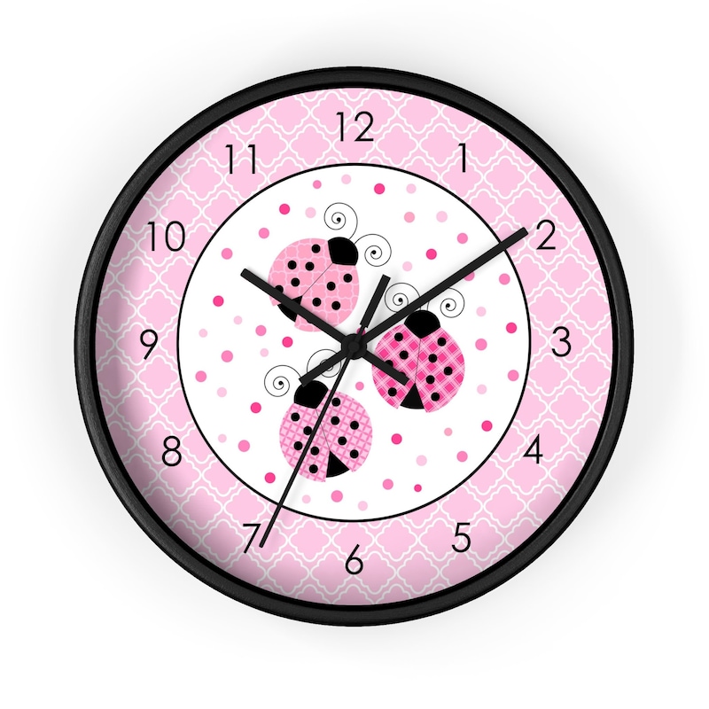 Ladybug Clock - Etsy