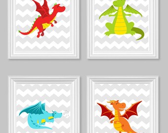 Dragon nursery decor | Etsy