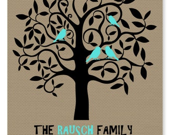Blended family tree | Etsy