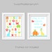 Alphabet Playroom Decor Kids Bedroom Art Nursery Art Elephant - Etsy