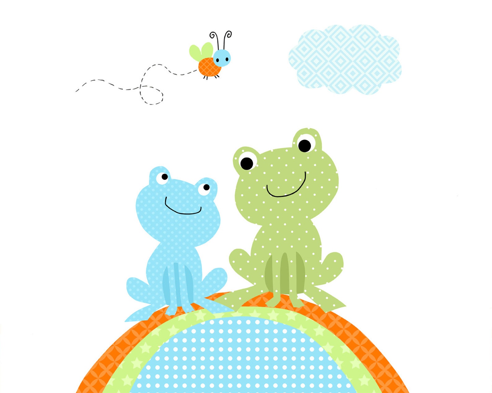 Frog Nursery Decor Frog Boy Decor Baby Boy Nursery Boy Wall - Etsy