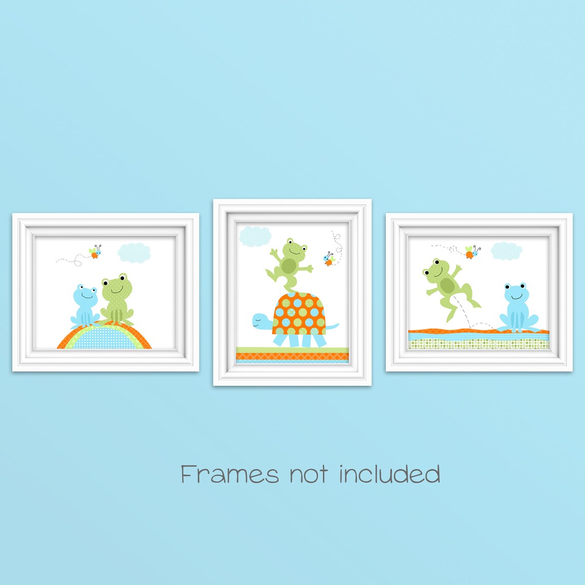 Frog Nursery Art Baby Boy Nursery Boy Wall Art Frog Nursery | Etsy