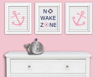 Navy Pink Nautical - Etsy