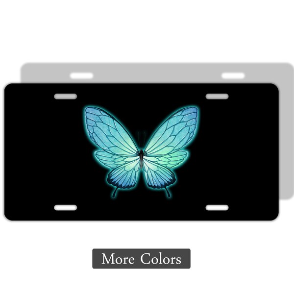 Butterfly Vanity License Plate - Etsy
