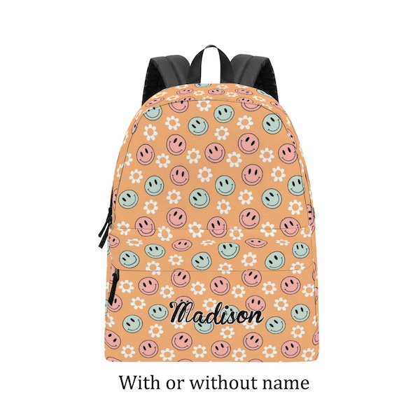 Smiley Face Backpack - Etsy