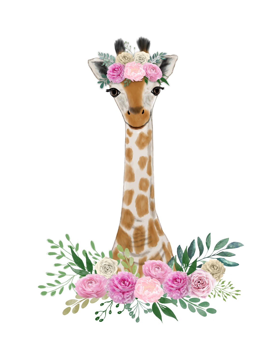 Boho Jungle Animal Nursery Pictures Safari Wall Decor Safari - Etsy