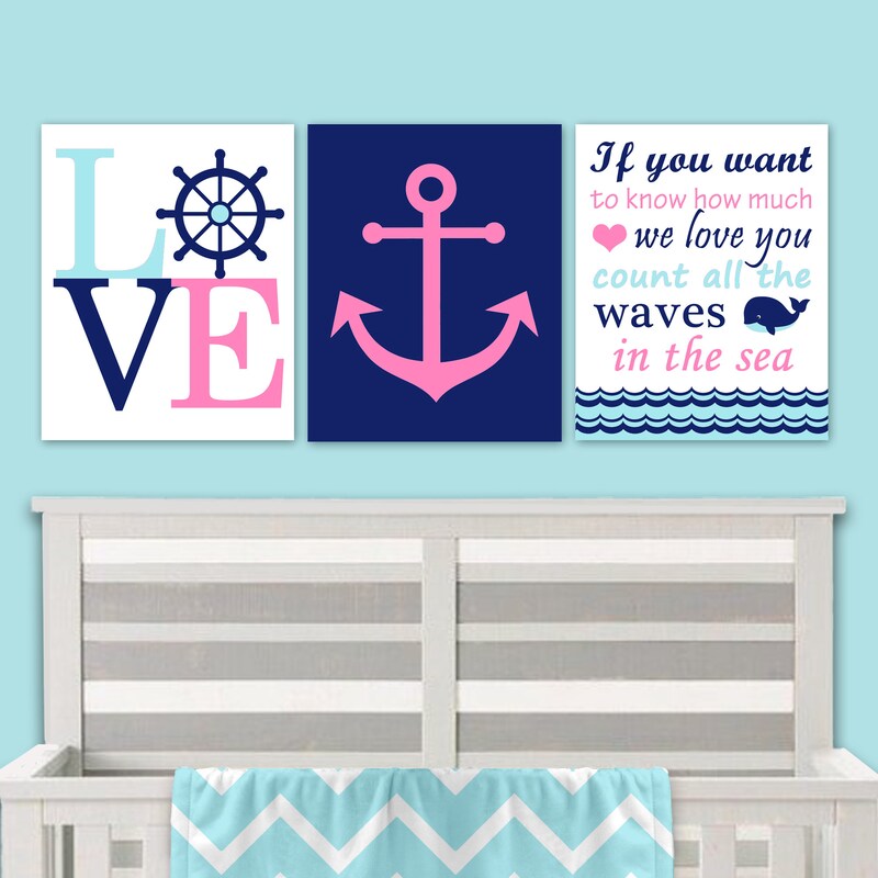 Pink Nautical - Etsy