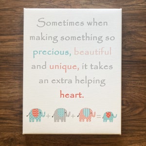 Surrogate Mother Poem Art Print: Egg Donation Nursery Decor - Etsy