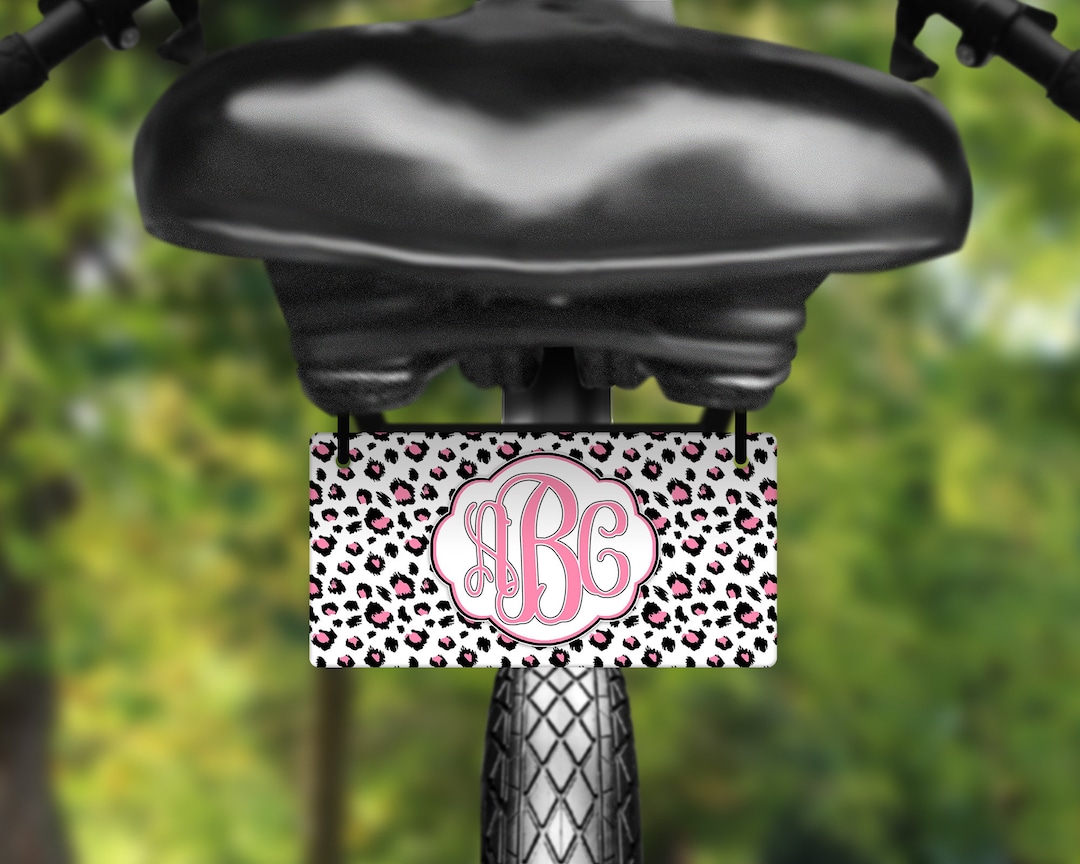 Personalized Mini License Plate Custom Bike Plate Rose Gold - Etsy