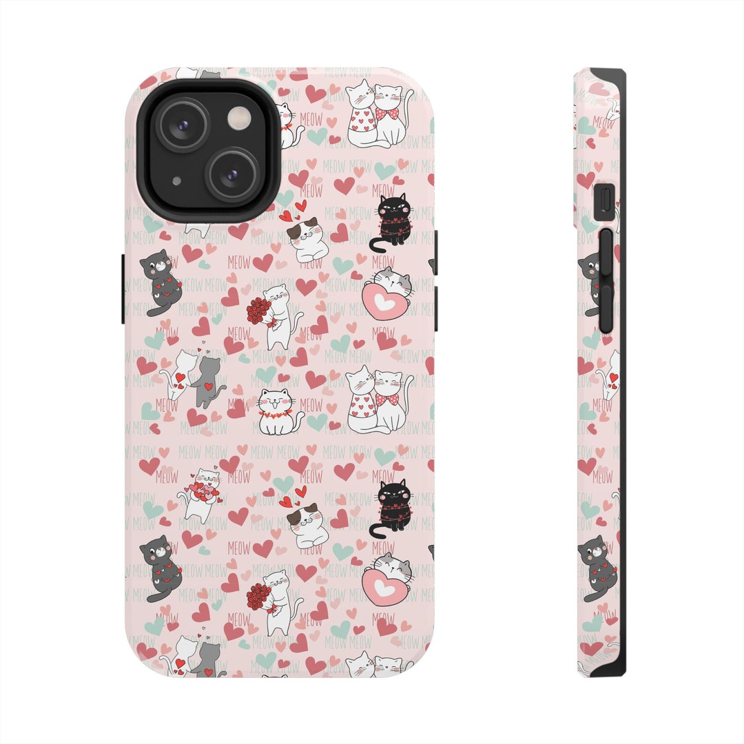 Cute Cats Tough Smartphone Case | Kitten Phone Cover | iPhone & Samsung ...