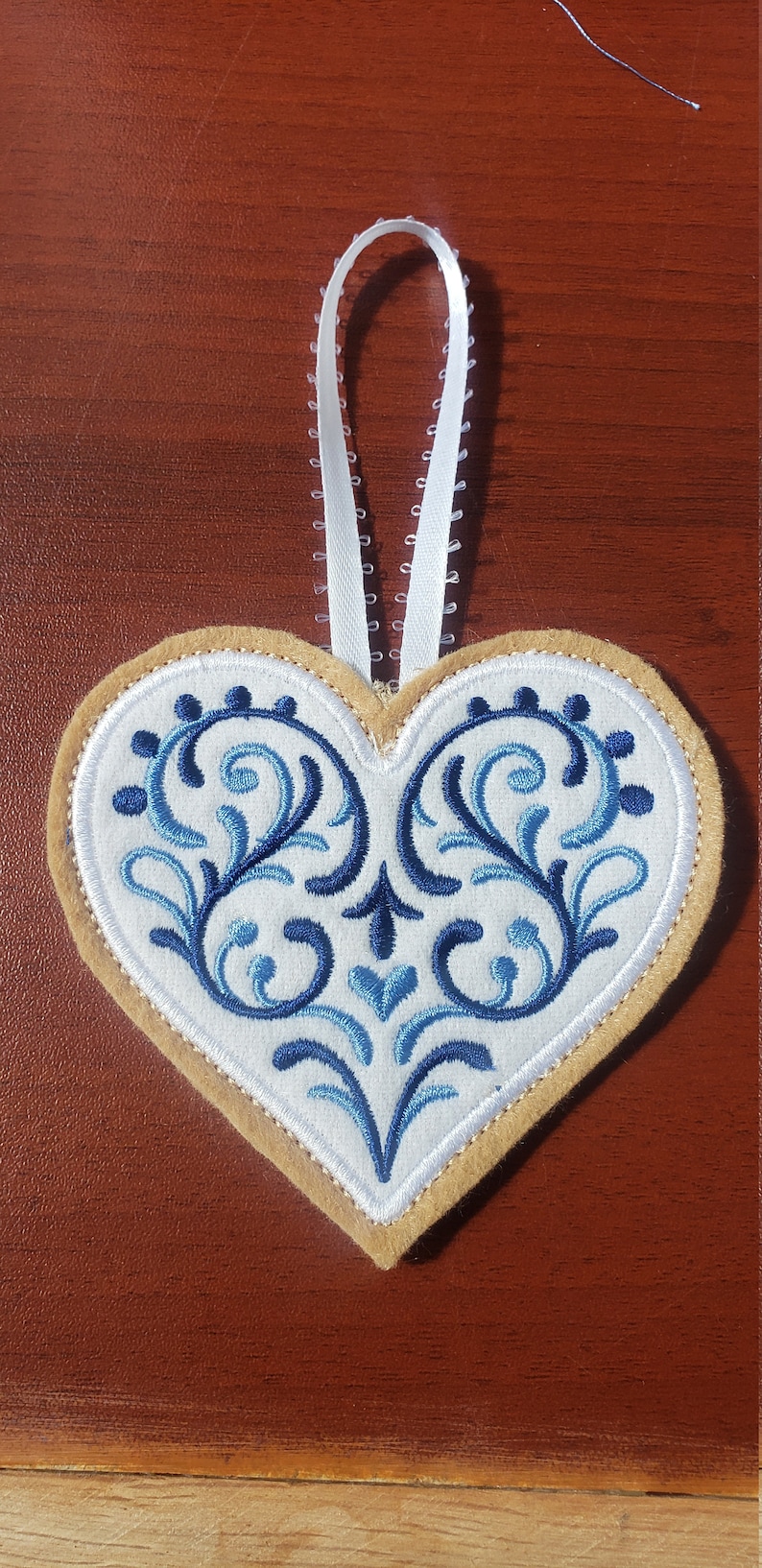 Embroidered Felt Nordic Ornaments Nordic Decor Christmas | Etsy