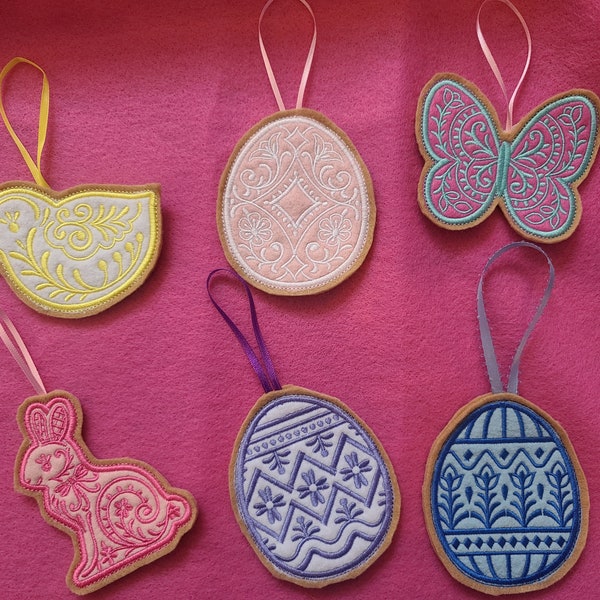 Felt Easter Ornaments - Etsy