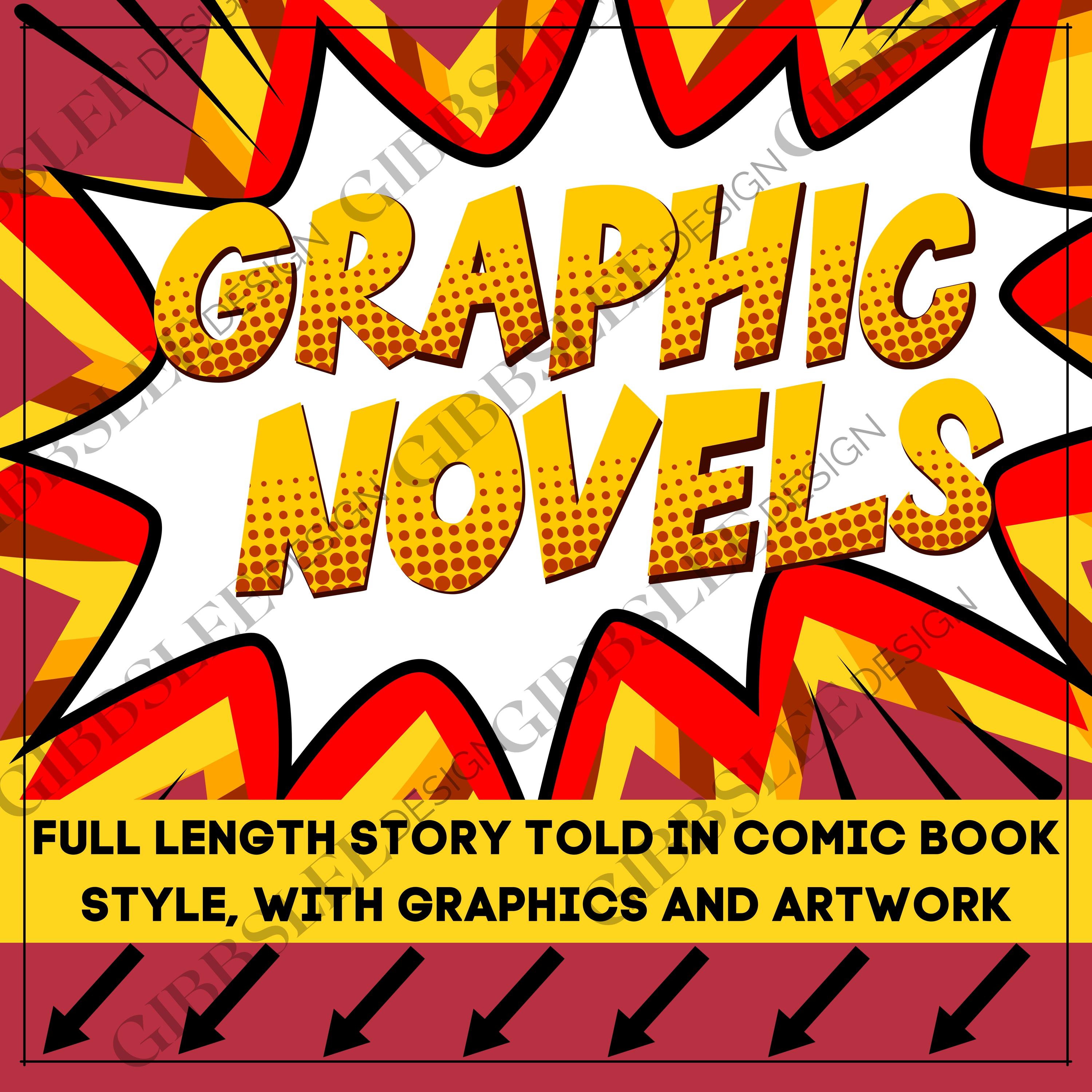 Graphic Novel Genre Poster for Library, Classroom, Homeschool, Home - Etsy