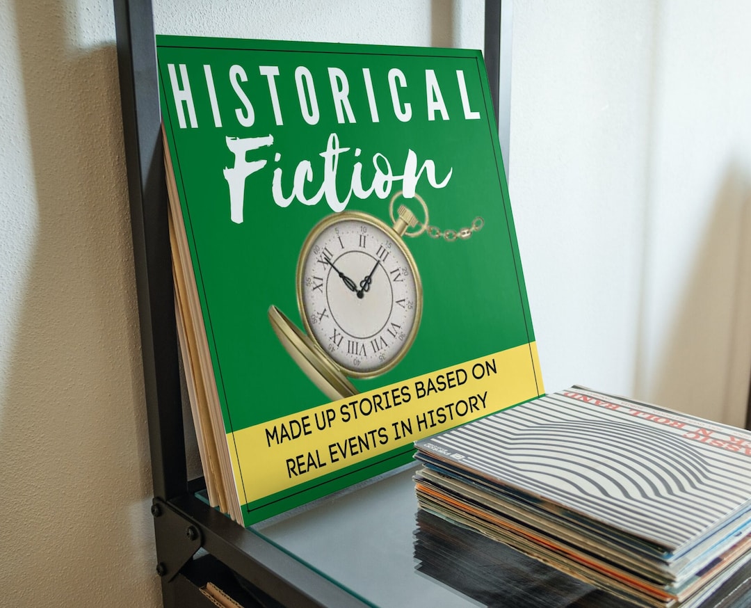 Historical Fiction Genre Poster for Library, Classroom, Homeschool ...