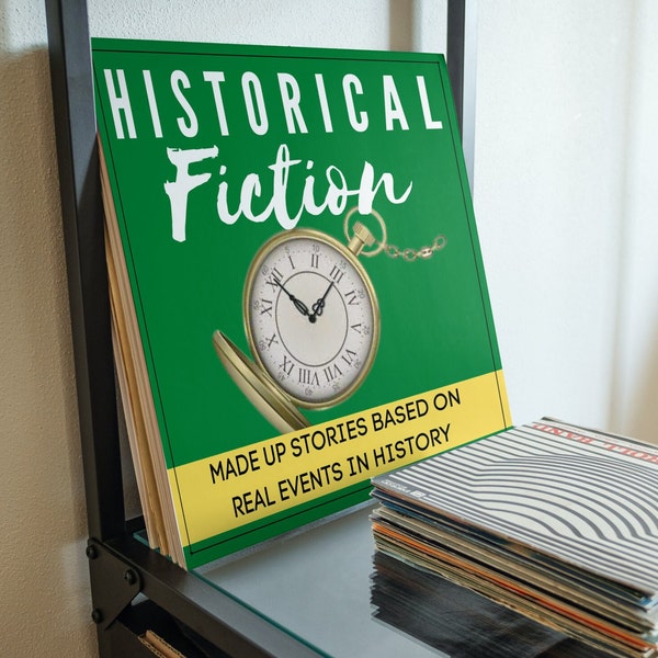 Library Genre Signs - Etsy