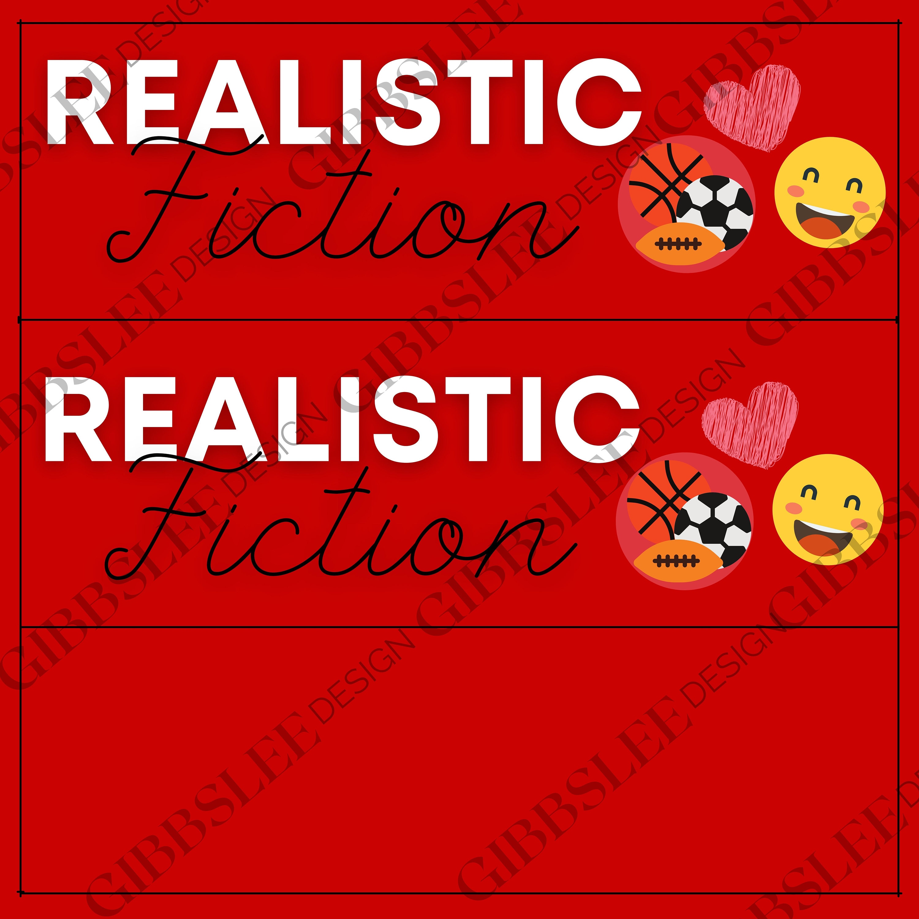 Realistic Fiction Genre Poster for Library, Classroom, Homeschool, Home ...