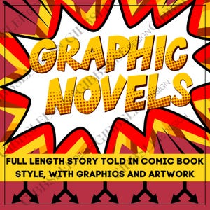 Graphic Novel Genre Poster for Library, Classroom, Homeschool, Home - Etsy