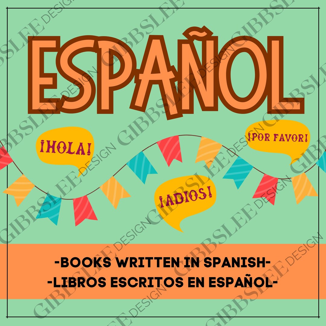Spanish Espanol Poster for Library, Classroom, Homeschool, Home - Etsy
