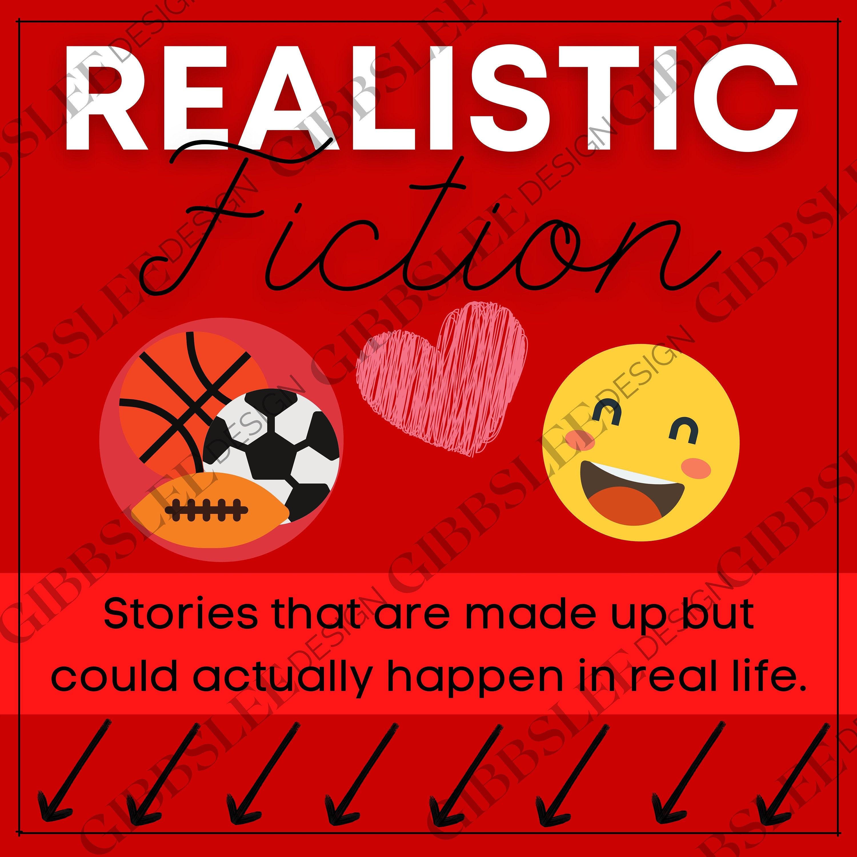 Realistic Fiction Poster