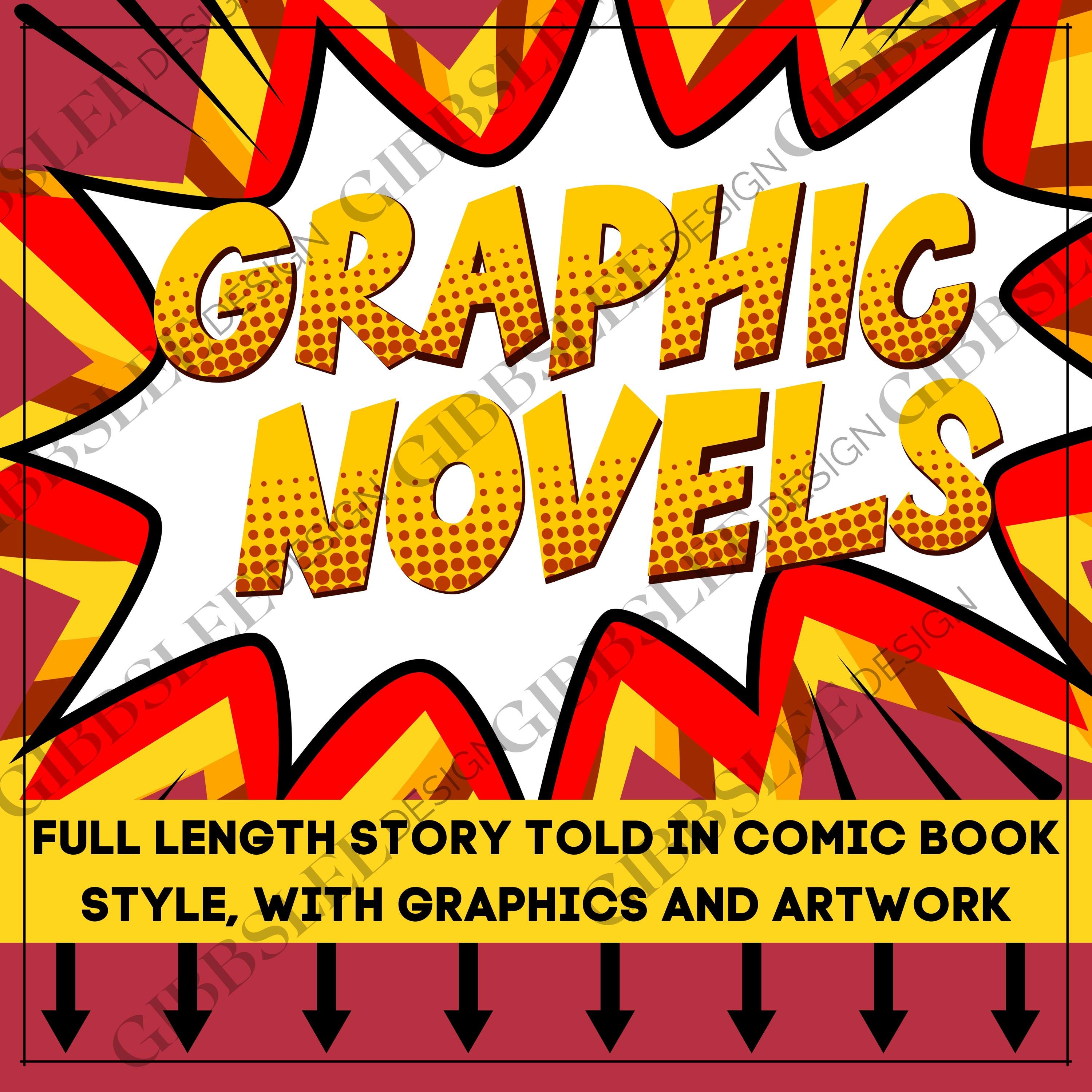 Graphic Novel Genre Poster for Library, Classroom, Homeschool, Home - Etsy