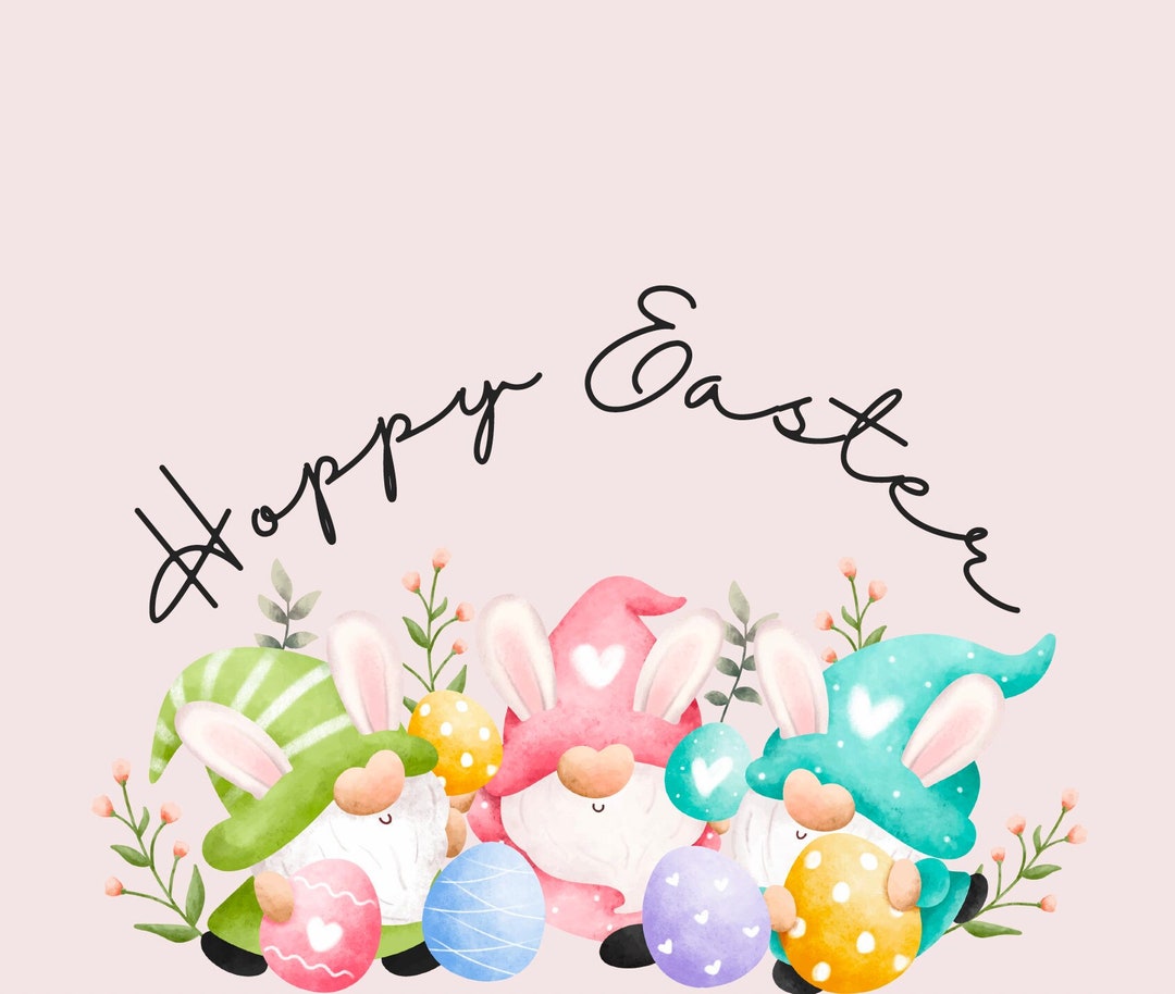 Hoppy Easter Printable - Etsy