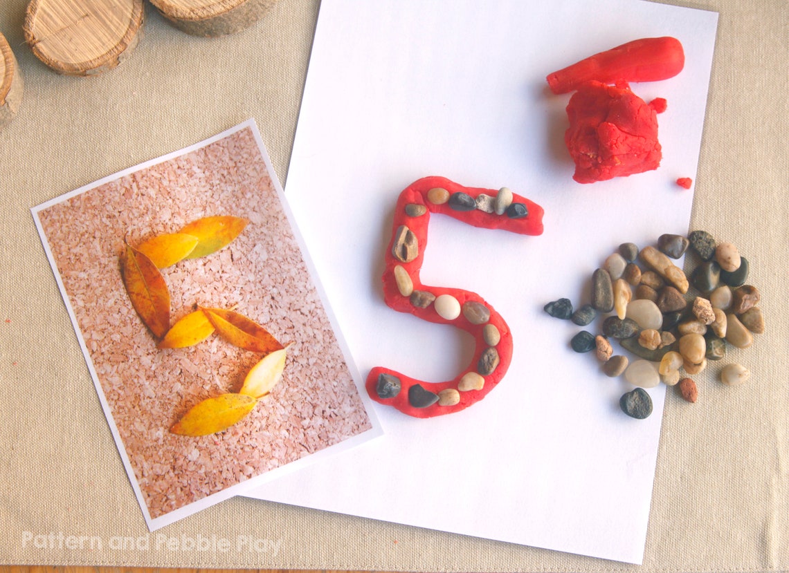 Autumn Leaf Numbers 1-10 - Etsy