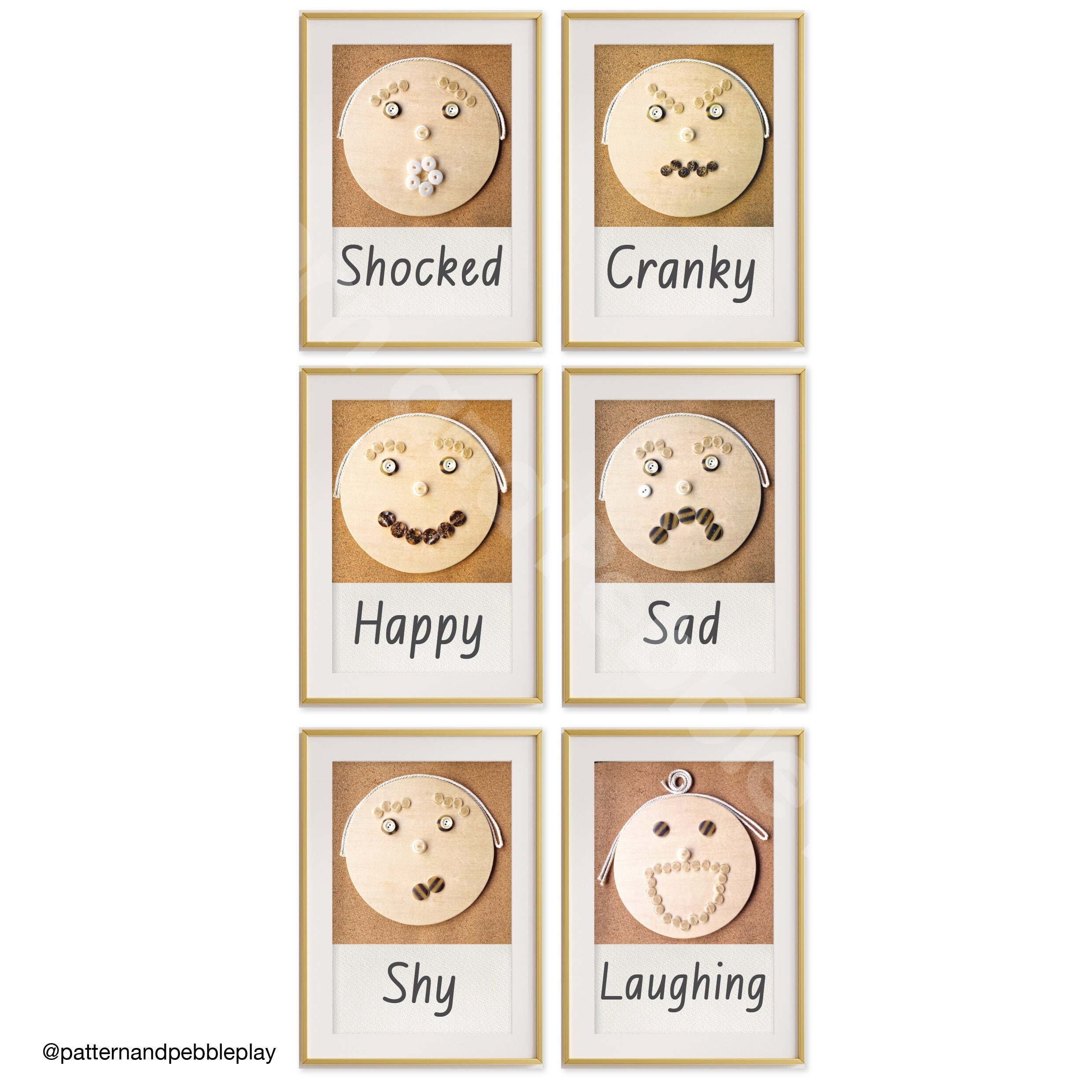 Loose Parts Emotion Cards - Etsy