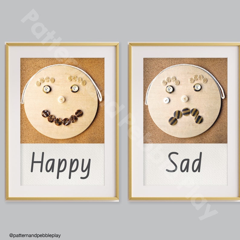 Loose Parts Emotion Cards - Etsy