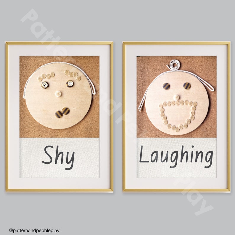 Loose Parts Emotion Cards - Etsy