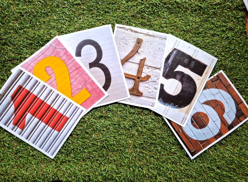 Sydney Neighbourhood Number Cards - Etsy