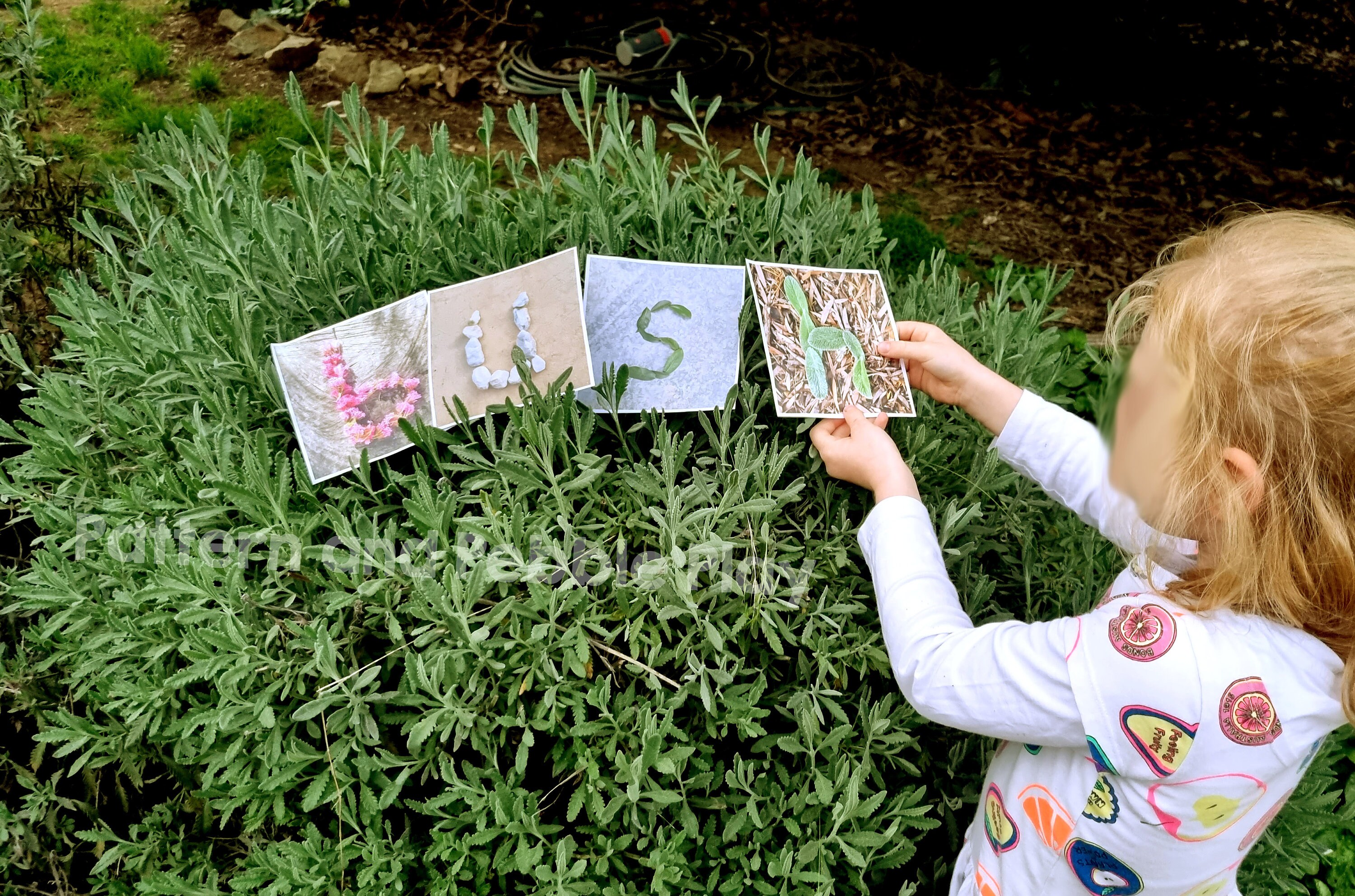 Farm Finds Natural Loose Parts Alphabet Flashcards A3 Page - Etsy