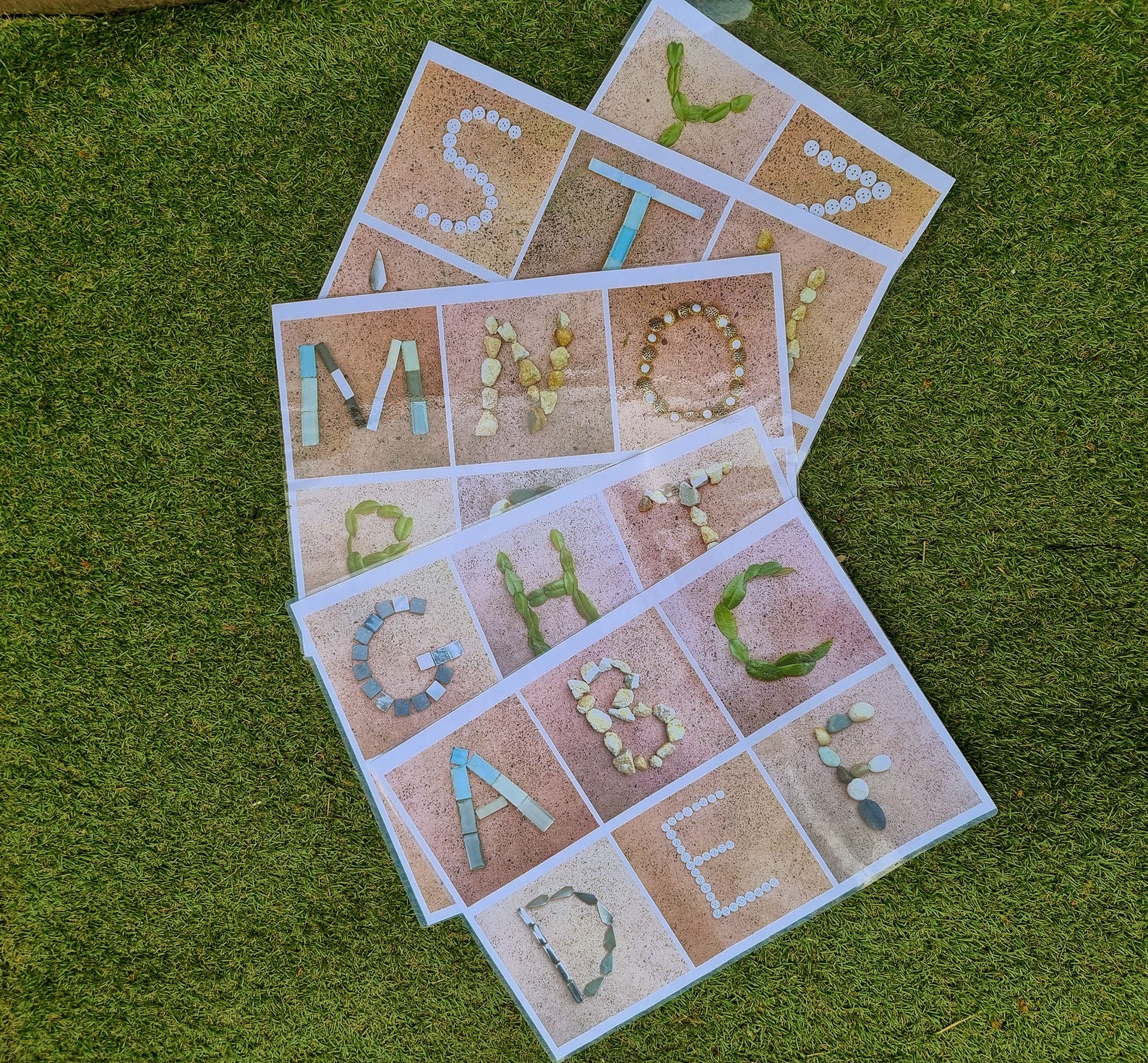 Loose Parts Pavement Capital Letters - Etsy