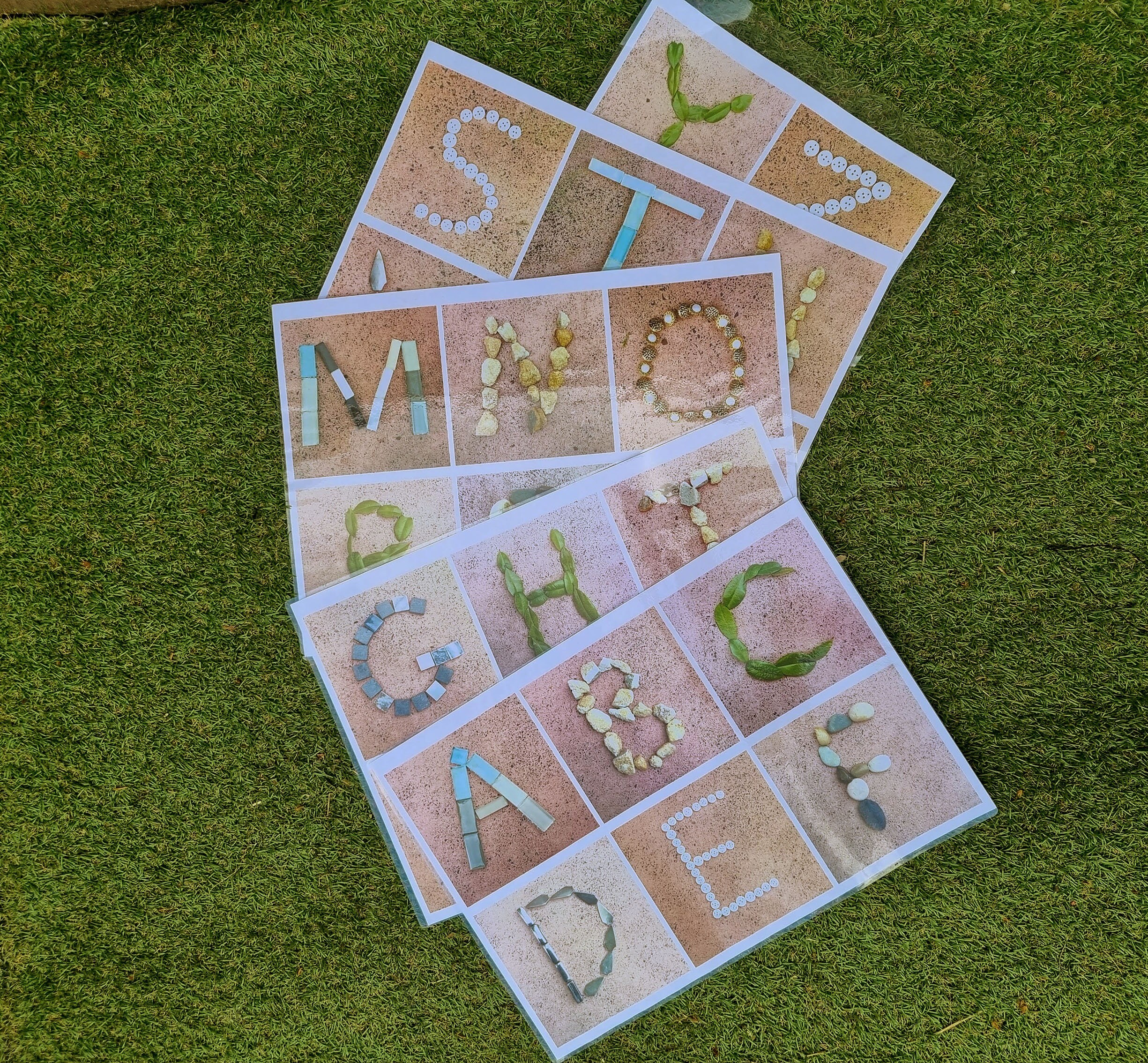 Loose Parts Pavement Capital Letters - Etsy