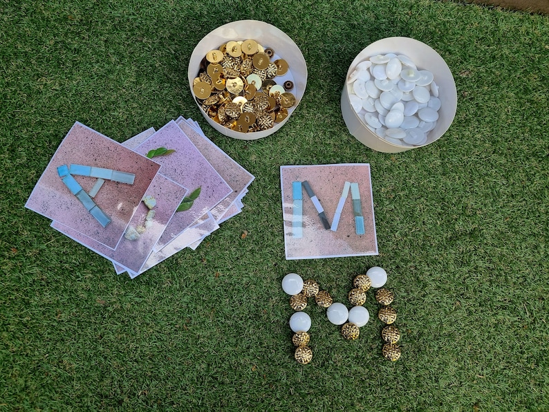 Loose Parts Pavement Capital Letters - Etsy Australia