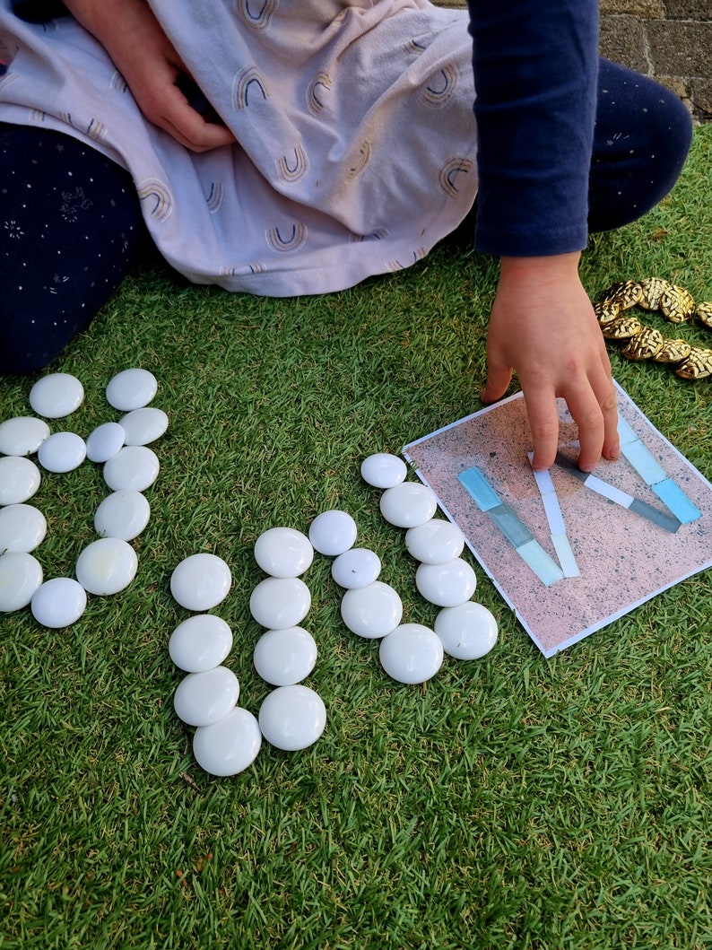 Loose Parts Pavement Capital Letters - Etsy