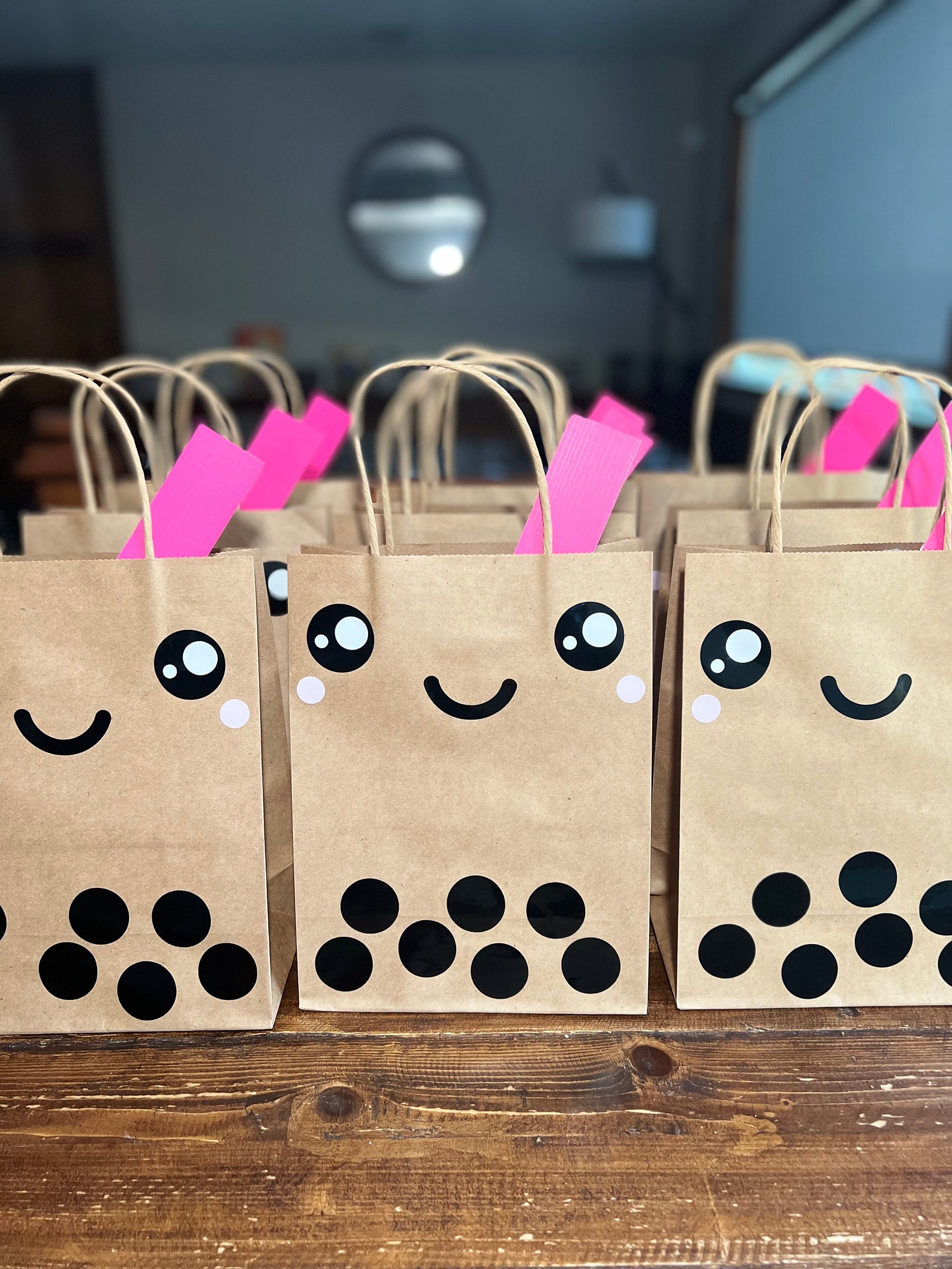 LG Boba Gift Bag. Party. Party Favor. Goodie Bag. - Etsy